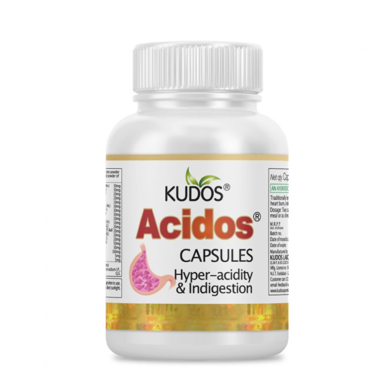 Buy Best Ayurvedic Acidity Medicine | Acidos Capsules