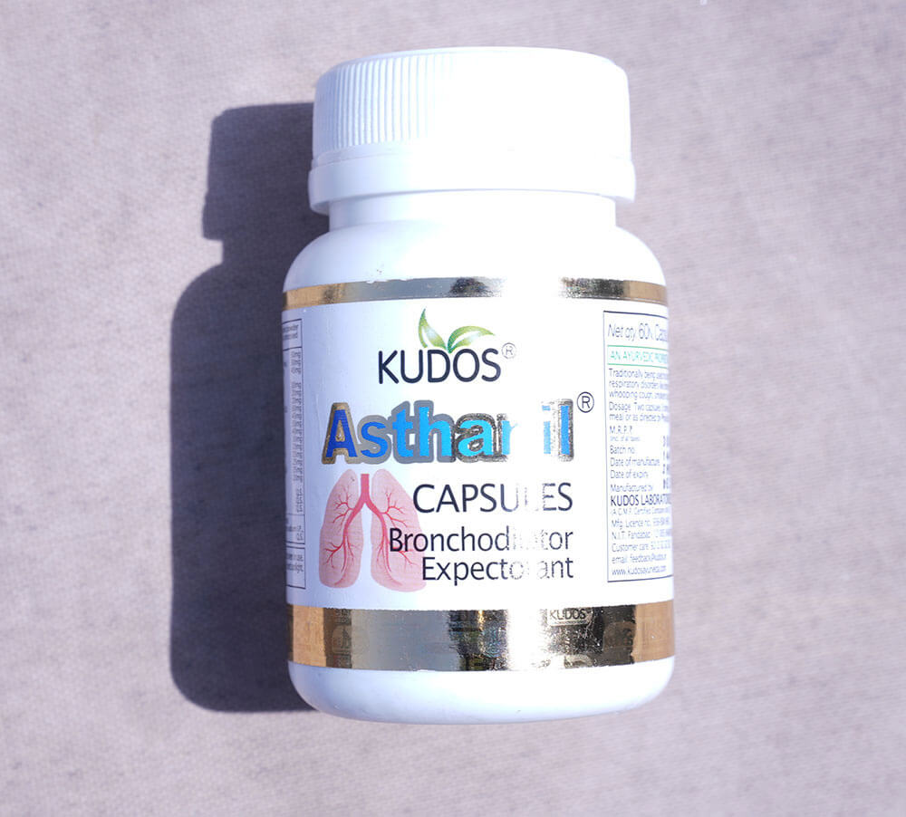 Ayurvedic Asthma Capsule Online | Kudos Asthanil Capsule