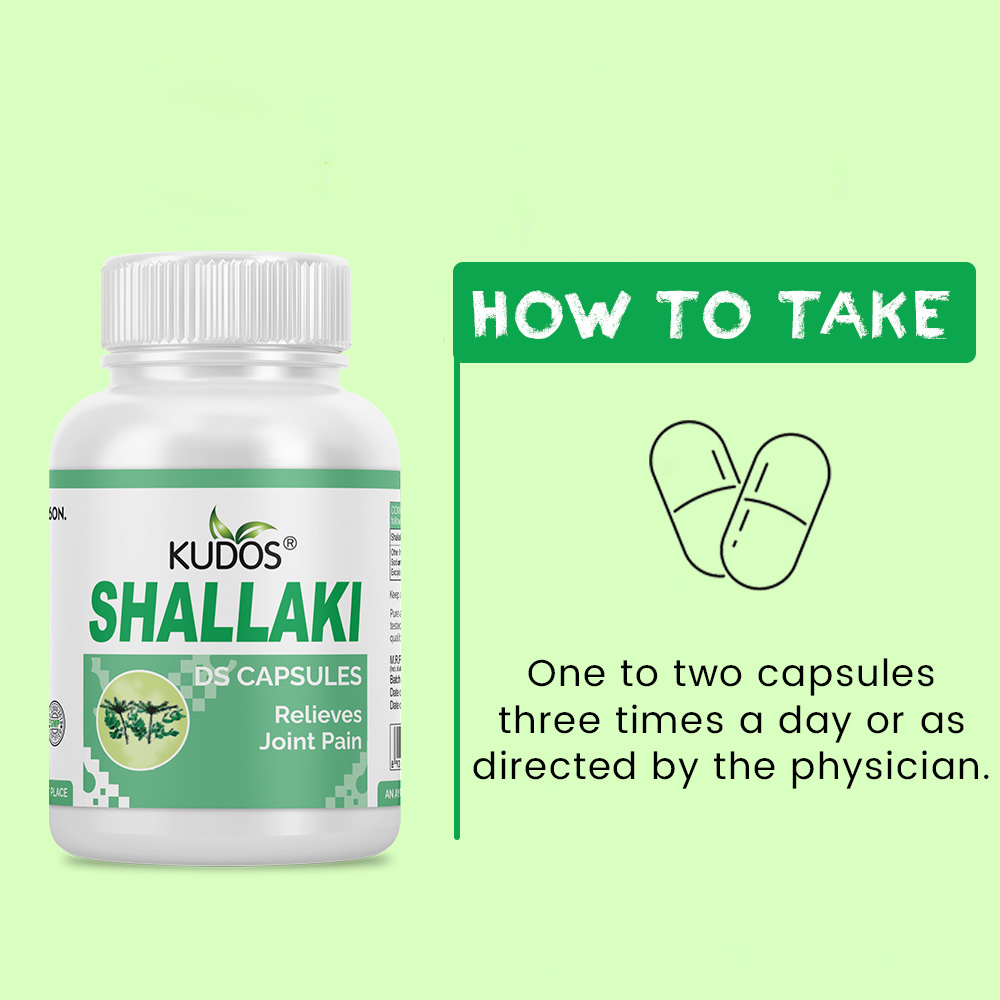 Kudos Shallaki Capsules | Buy Ayurvedic Joint Care Capsule