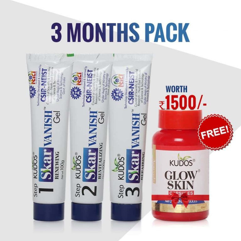 Buy Ayurvedic Scar Removal Cream | Kudos Skar Vanish Kit