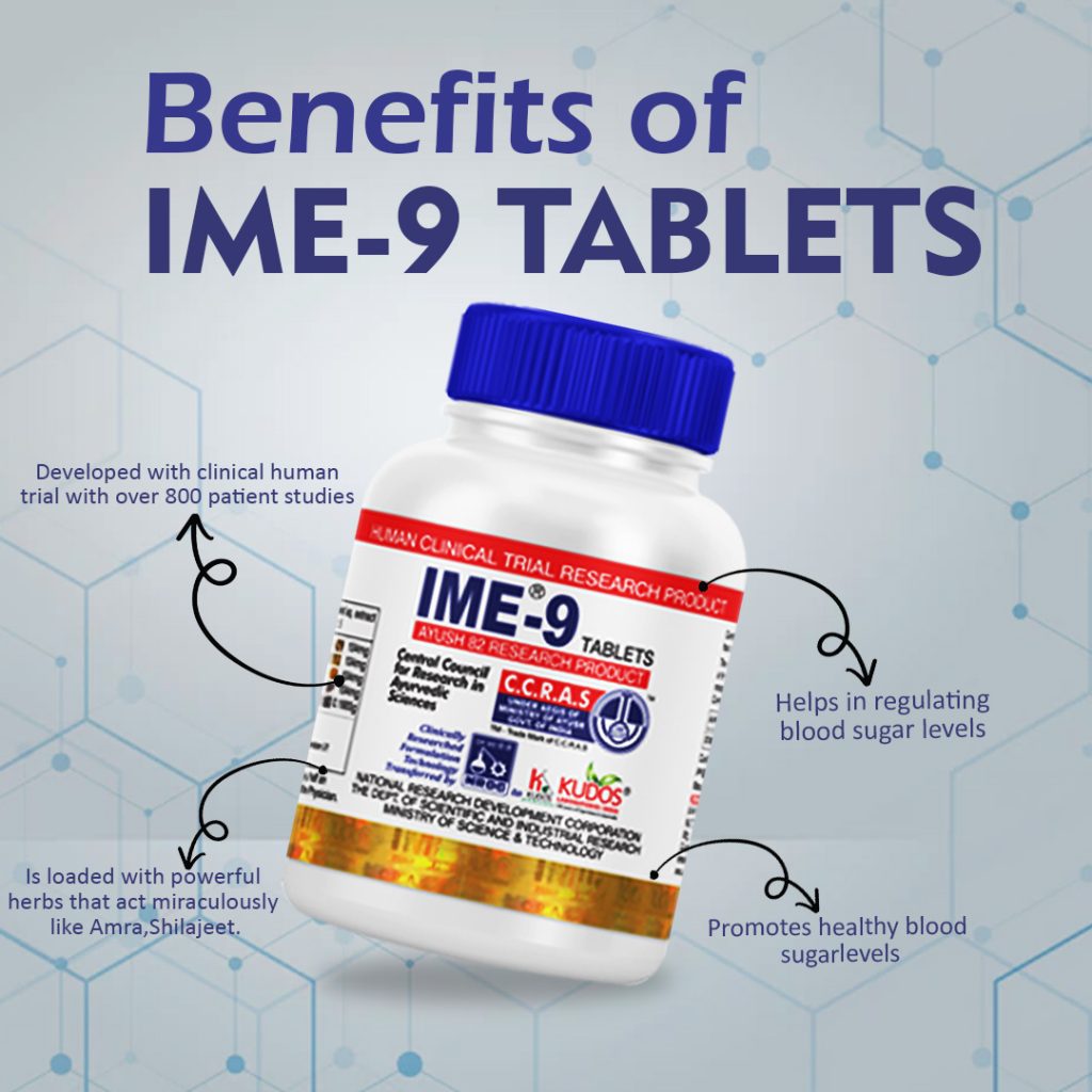 IME-9 Tablets – 60 Tablets – Kudos Ayurveda